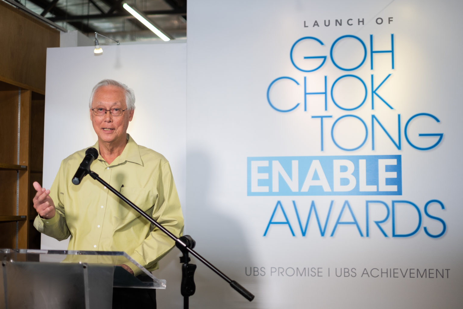 (2019) Goh Chok Tong Enable Awards launched to recognise achievements ...