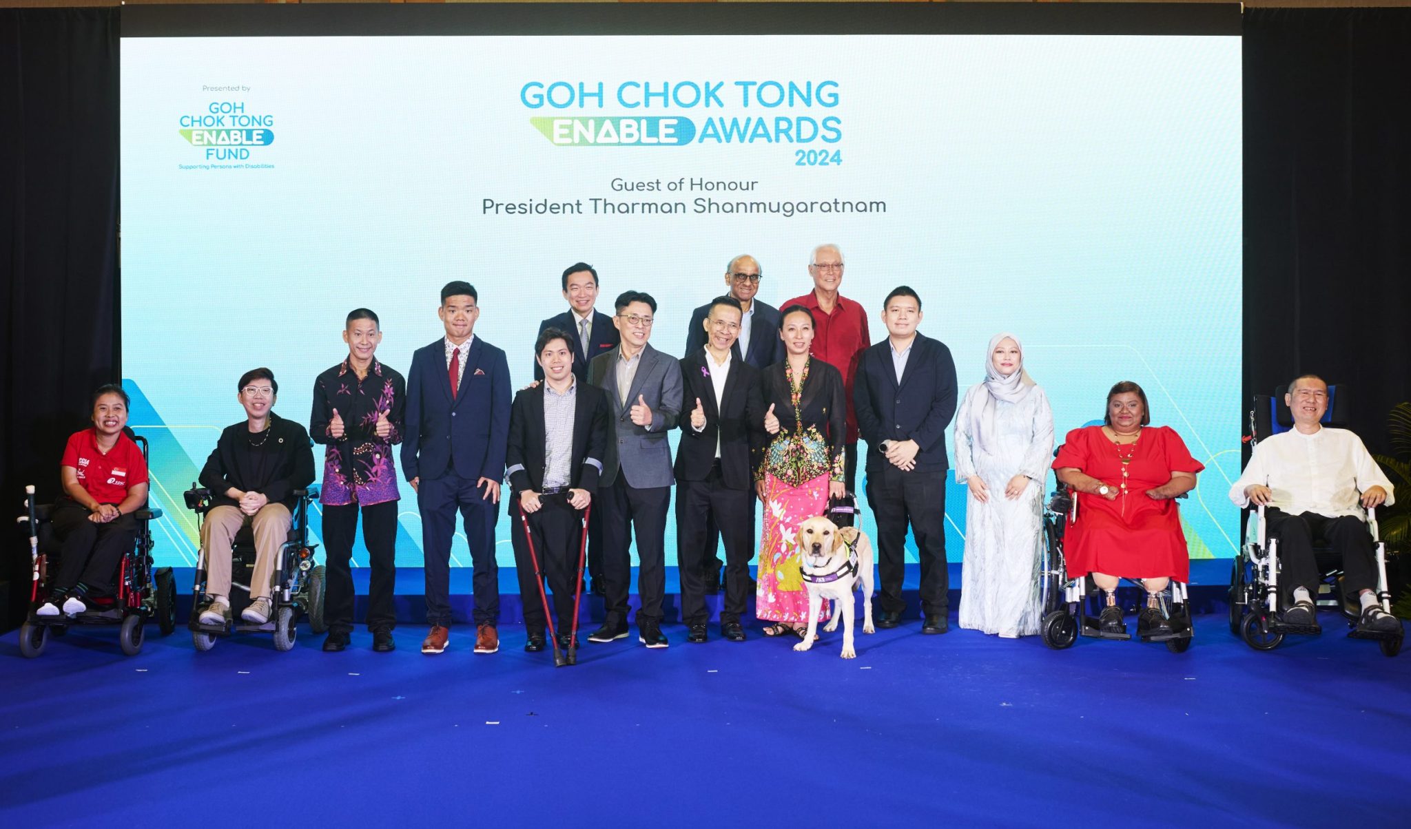 (2024) 13 people with disabilities honoured at 2024 Goh Chok Tong Enable Awards | Mediacorp ...