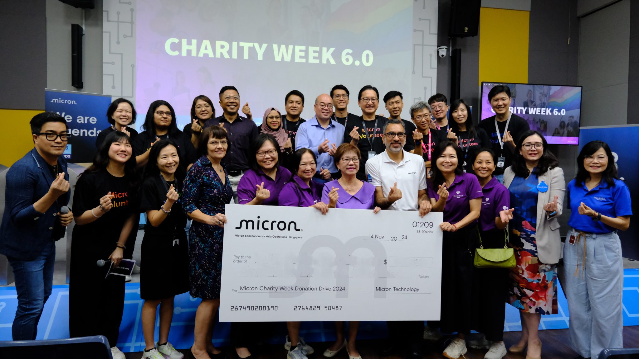 Micron Leaders Raised over $20,000 in Charity Week Cook-off | Goh Chok ...